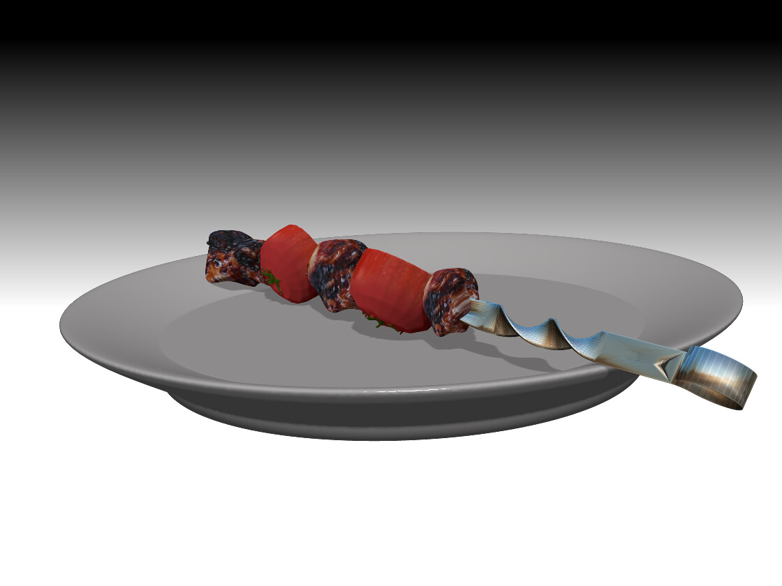 ArtStation - KEBAB FOOT low-poly | Game Assets