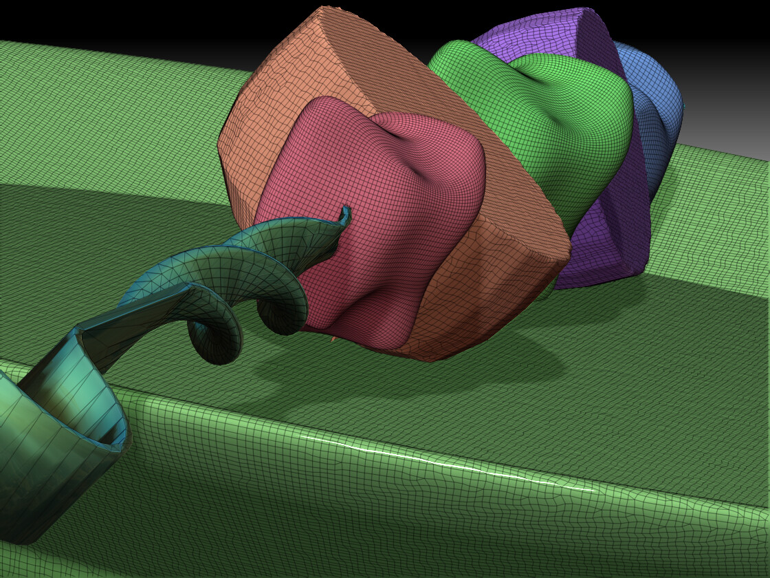 ArtStation - KEBAB FOOT low-poly | Game Assets