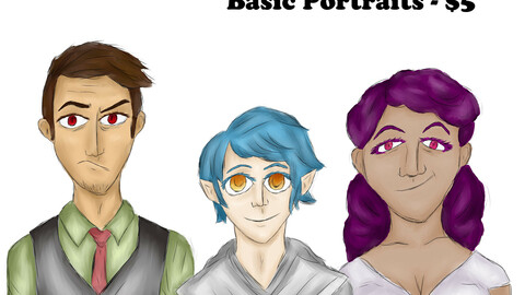 ArtStation - Basic Character Portrait | Brushes