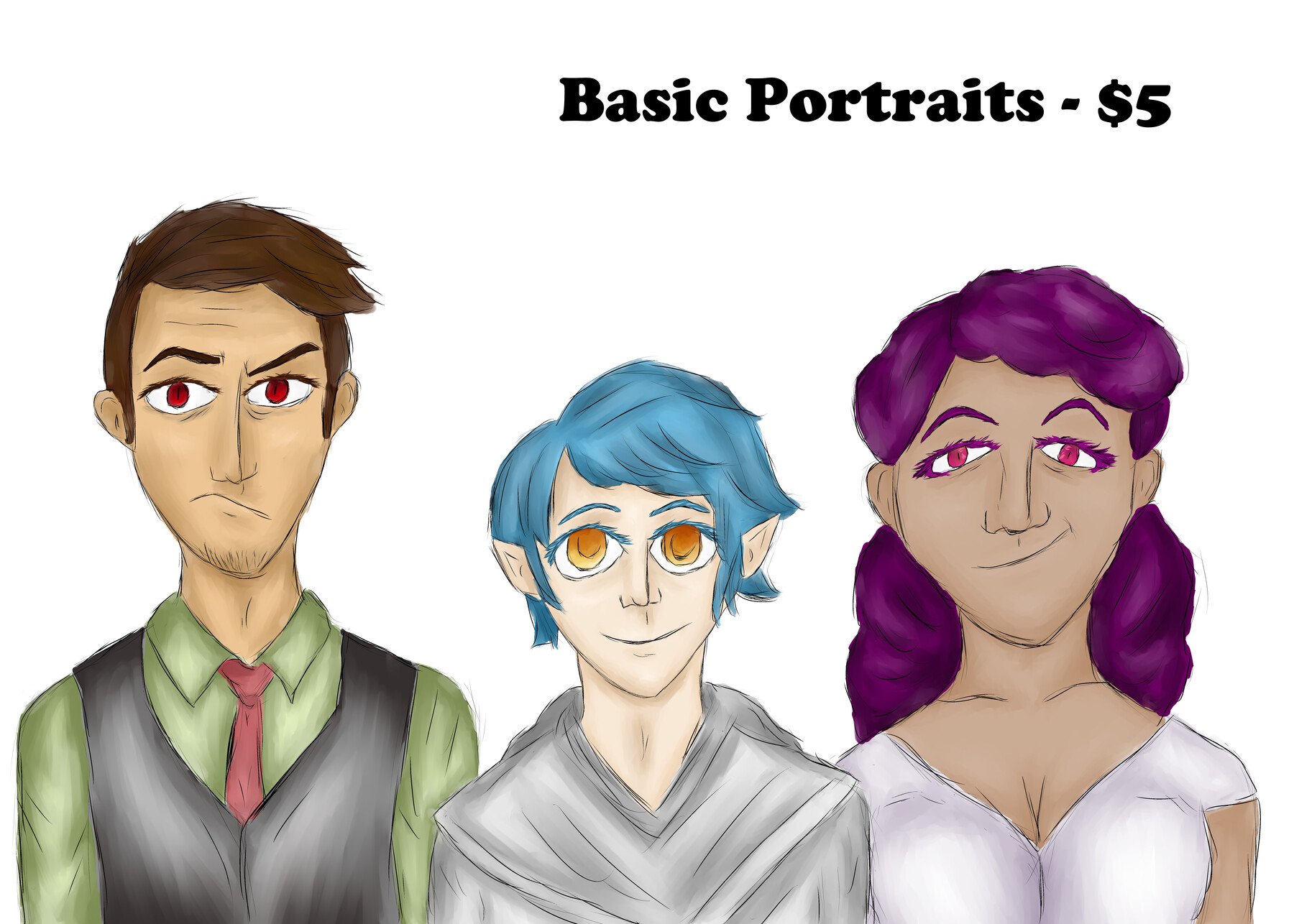 ArtStation - Basic Character Portrait | Brushes