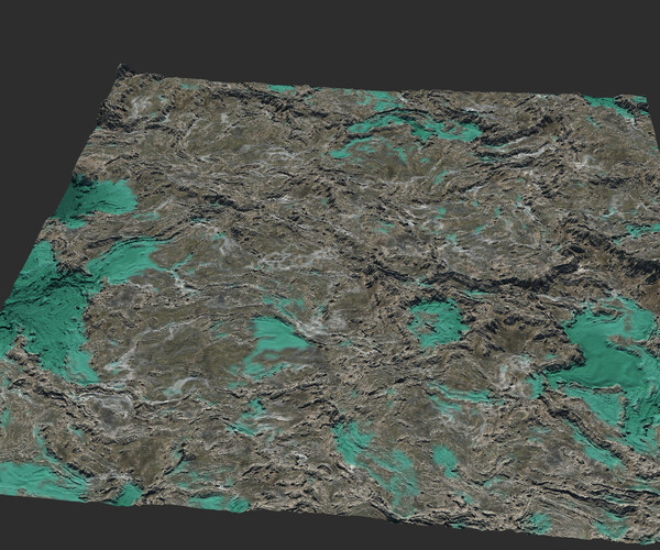 ArtStation - Prehistoric Terrains Collection Vol.1 | 12 Terrains at 8k ...