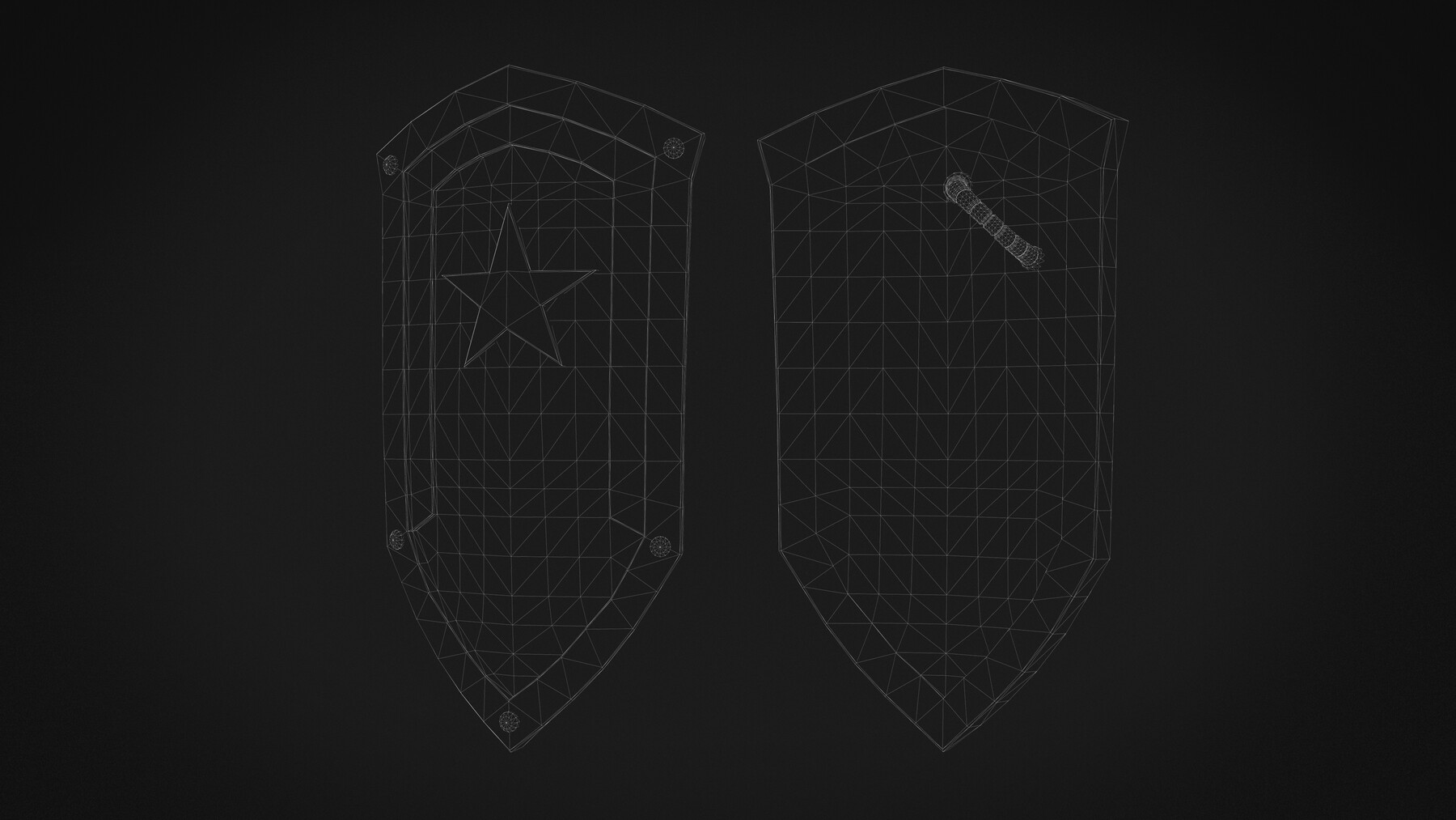 ArtStation - Fantasy shield | Game Assets