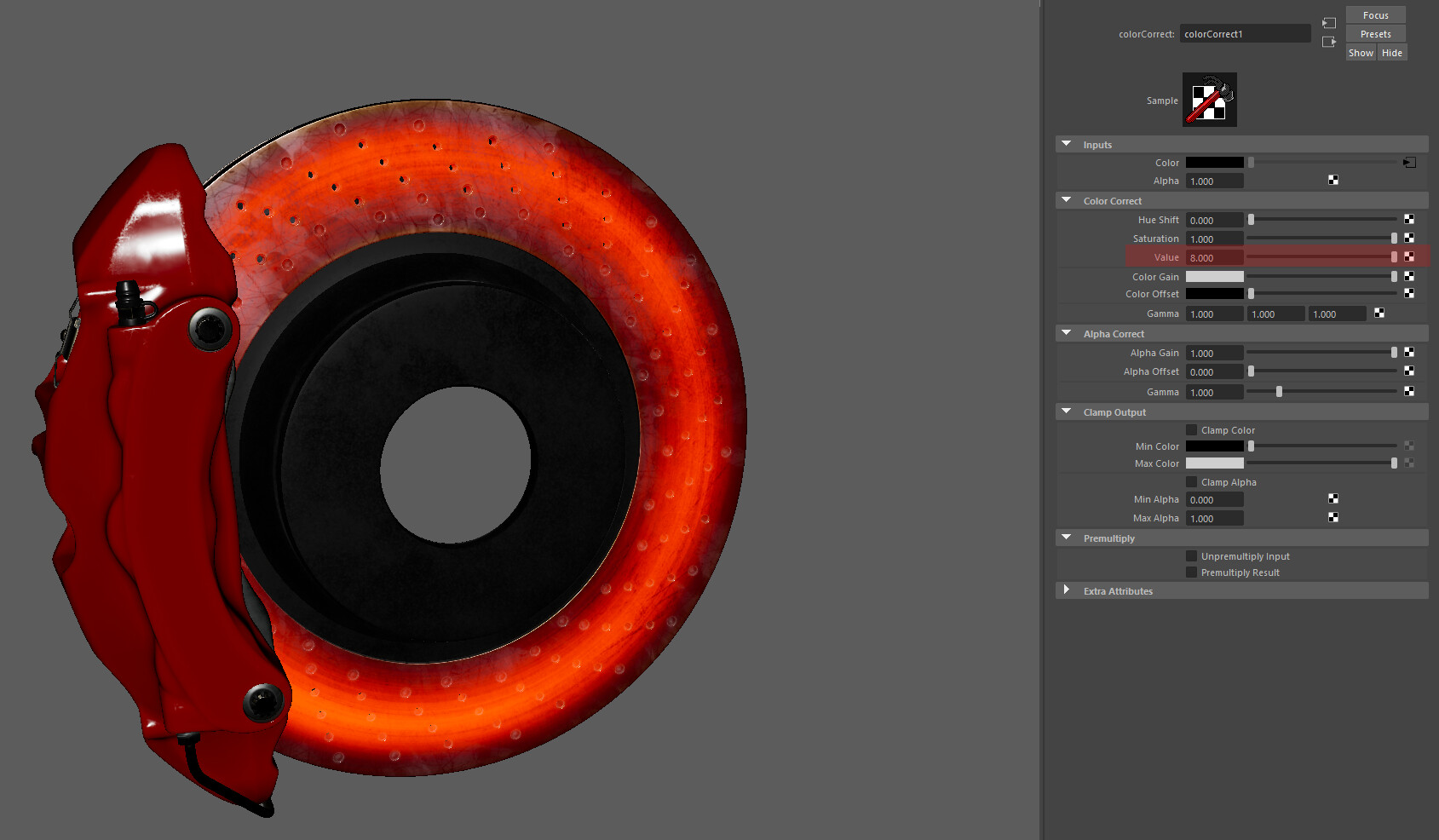 ArtStation - Brake set for sports car | Game Assets