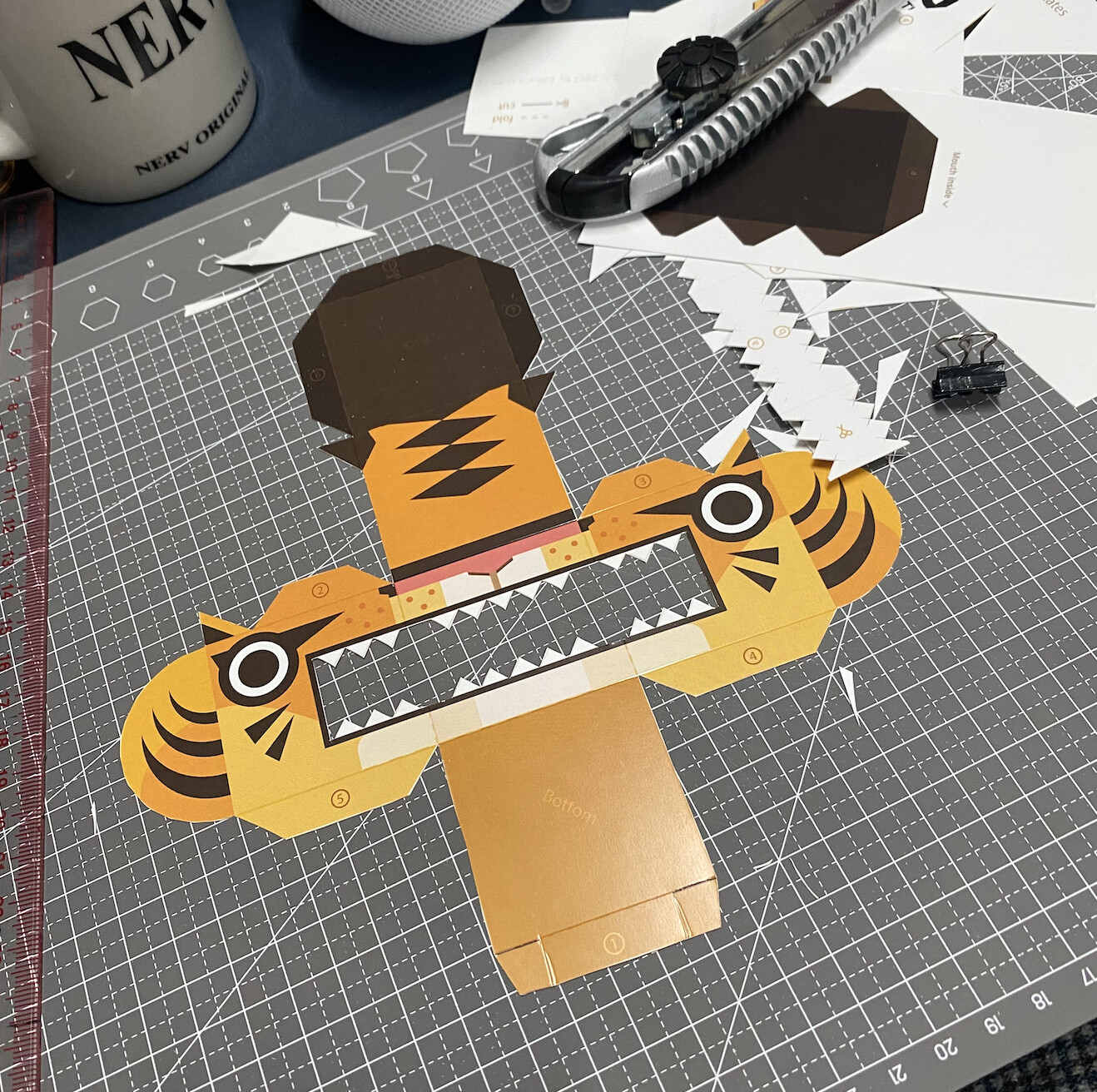 ArtStation - Edward041-001-TAIGA-papercraft-templates | Artworks