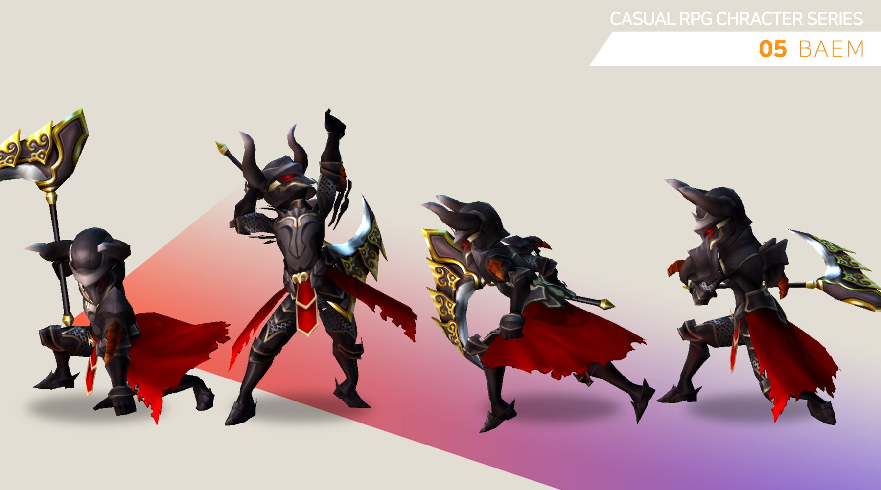 ArtStation - Casual RPG Character - 5 Baem | Game Assets