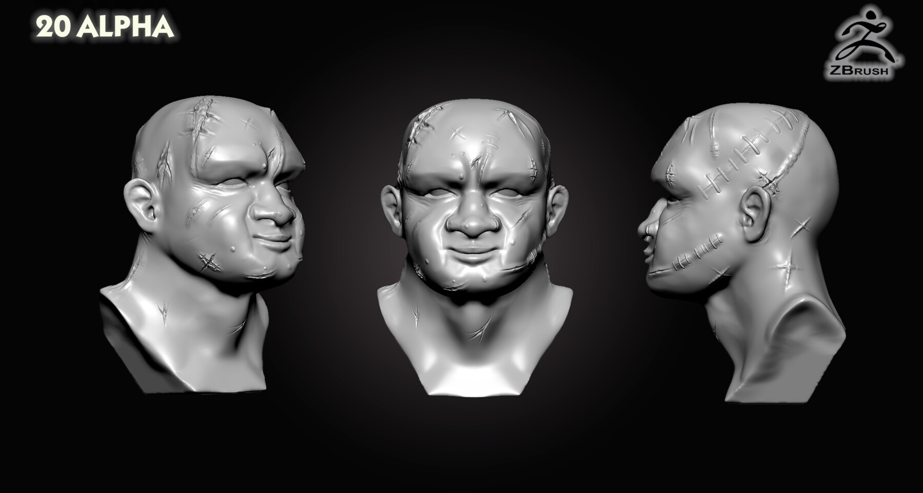 ArtStation - Alpha package cuts, wounds for modeling objects | Brushes