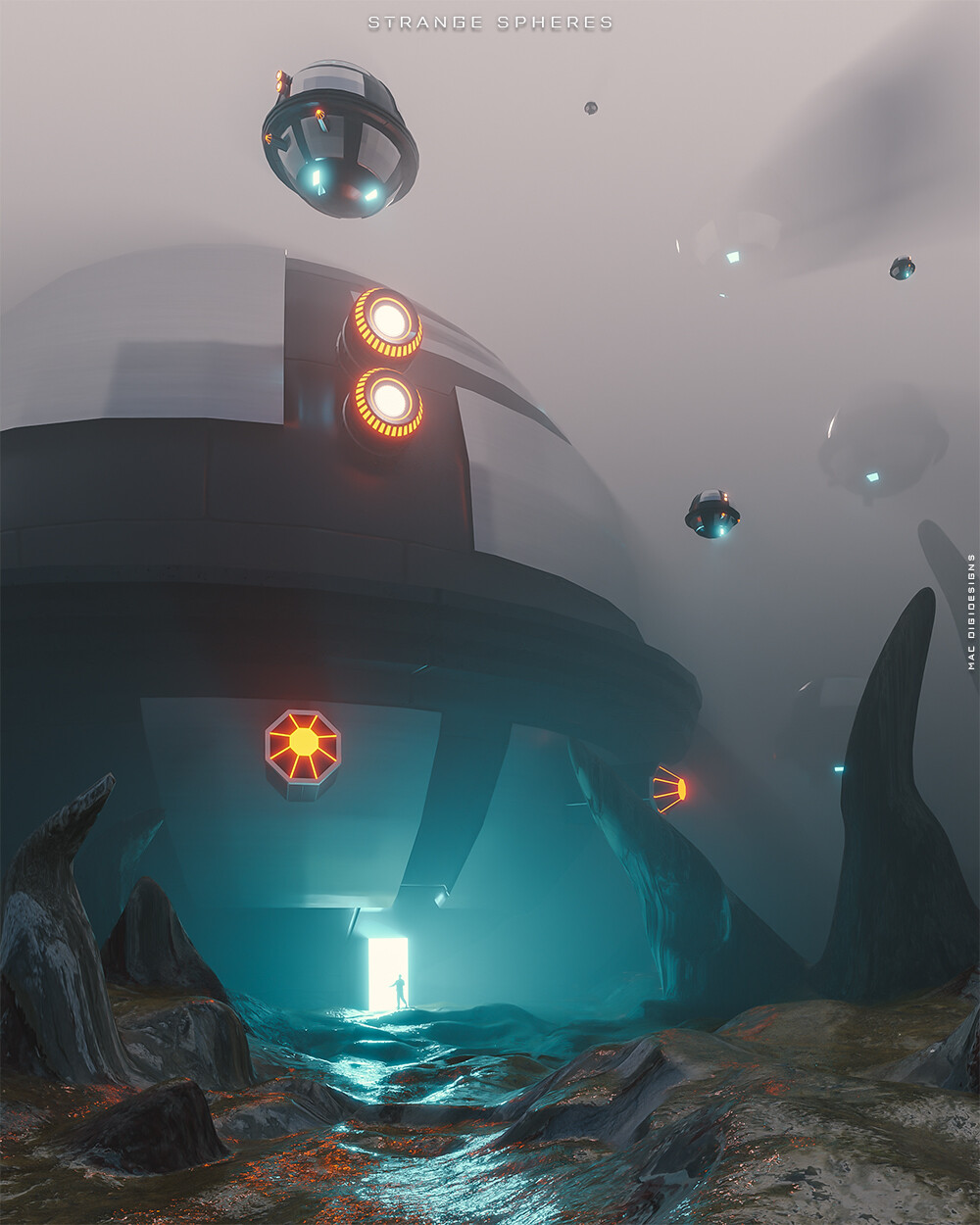 ArtStation - STRANGE SPHERES | Artworks