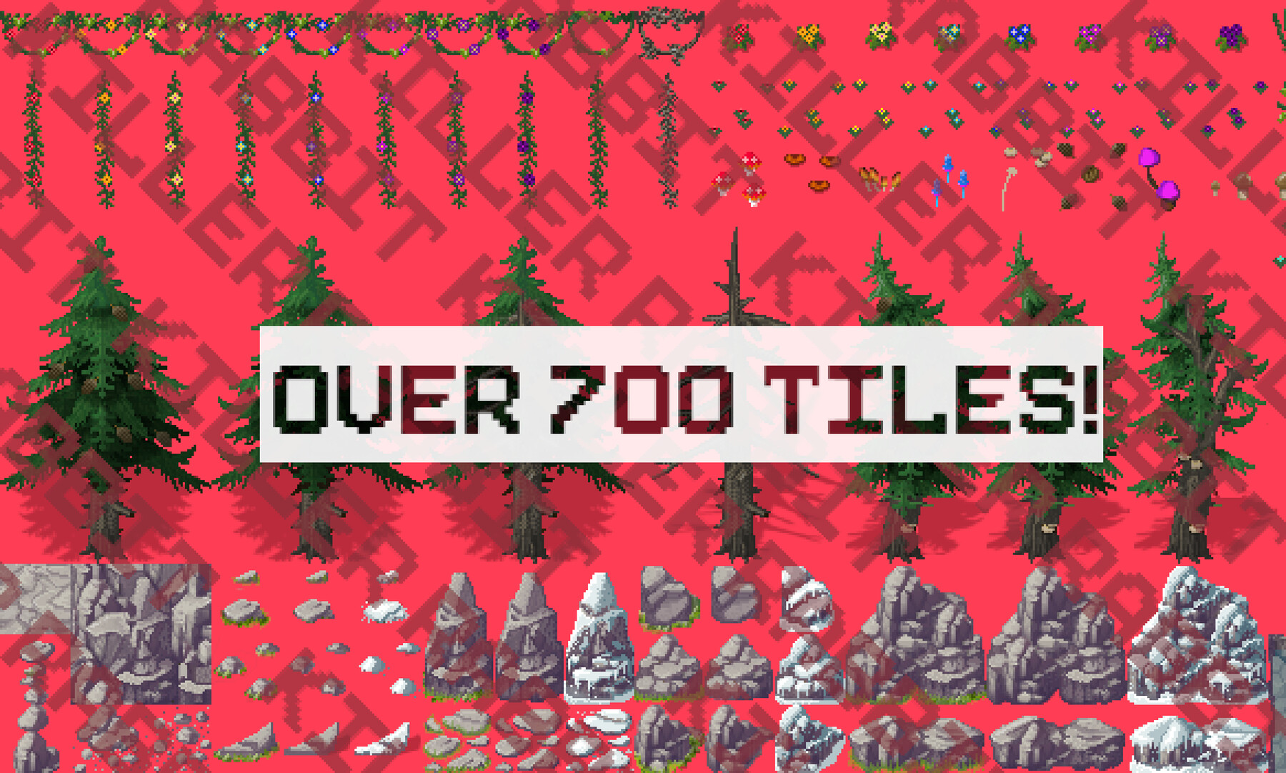 ArtStation - Pixel Forest Asset Pack | Game Assets