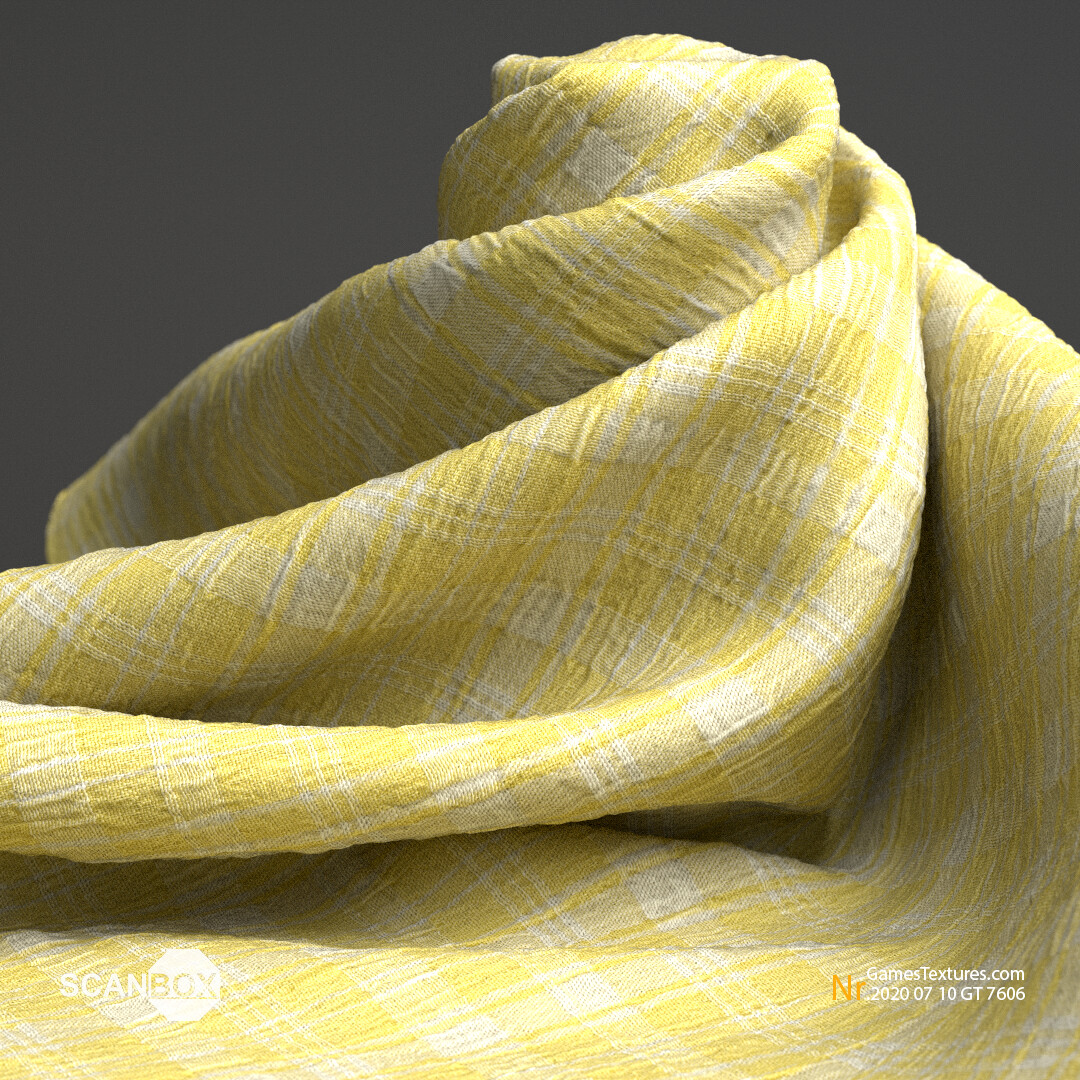 ArtStation - PBR Fabric Scan 4K - 7606 GamesTextures.com | Game Assets