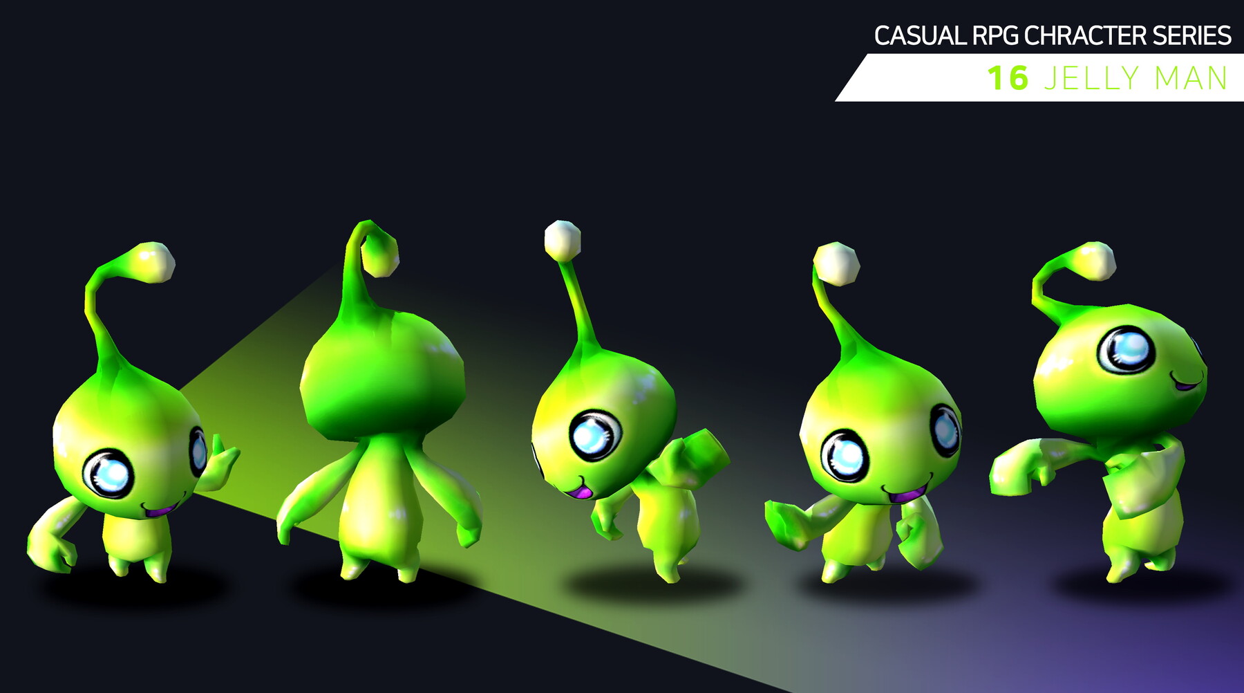 JJ Studio - Casual RPG Monster - 16 Jellyman