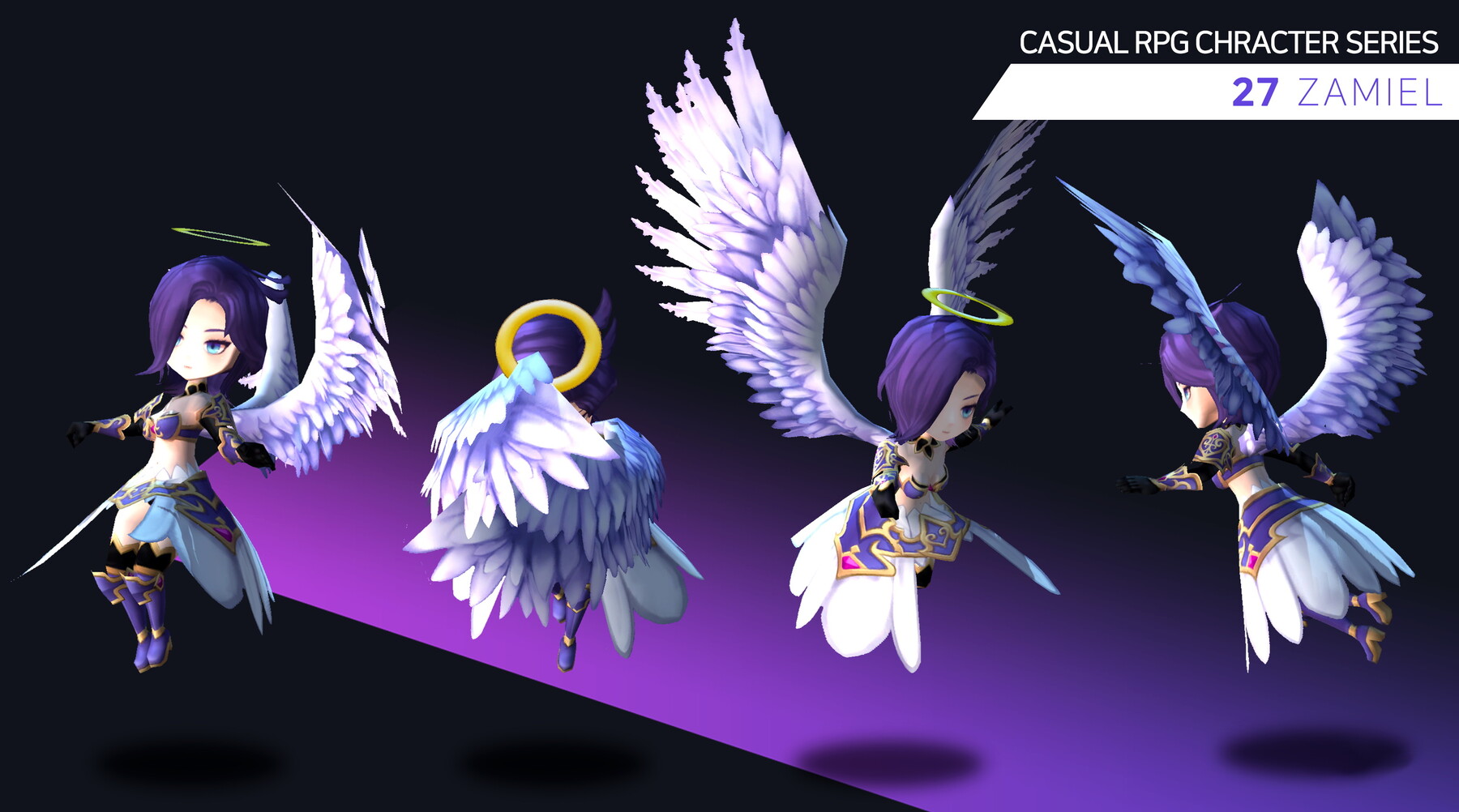 ArtStation - Casual RPG Monster - 27 Zamiel | Game Assets