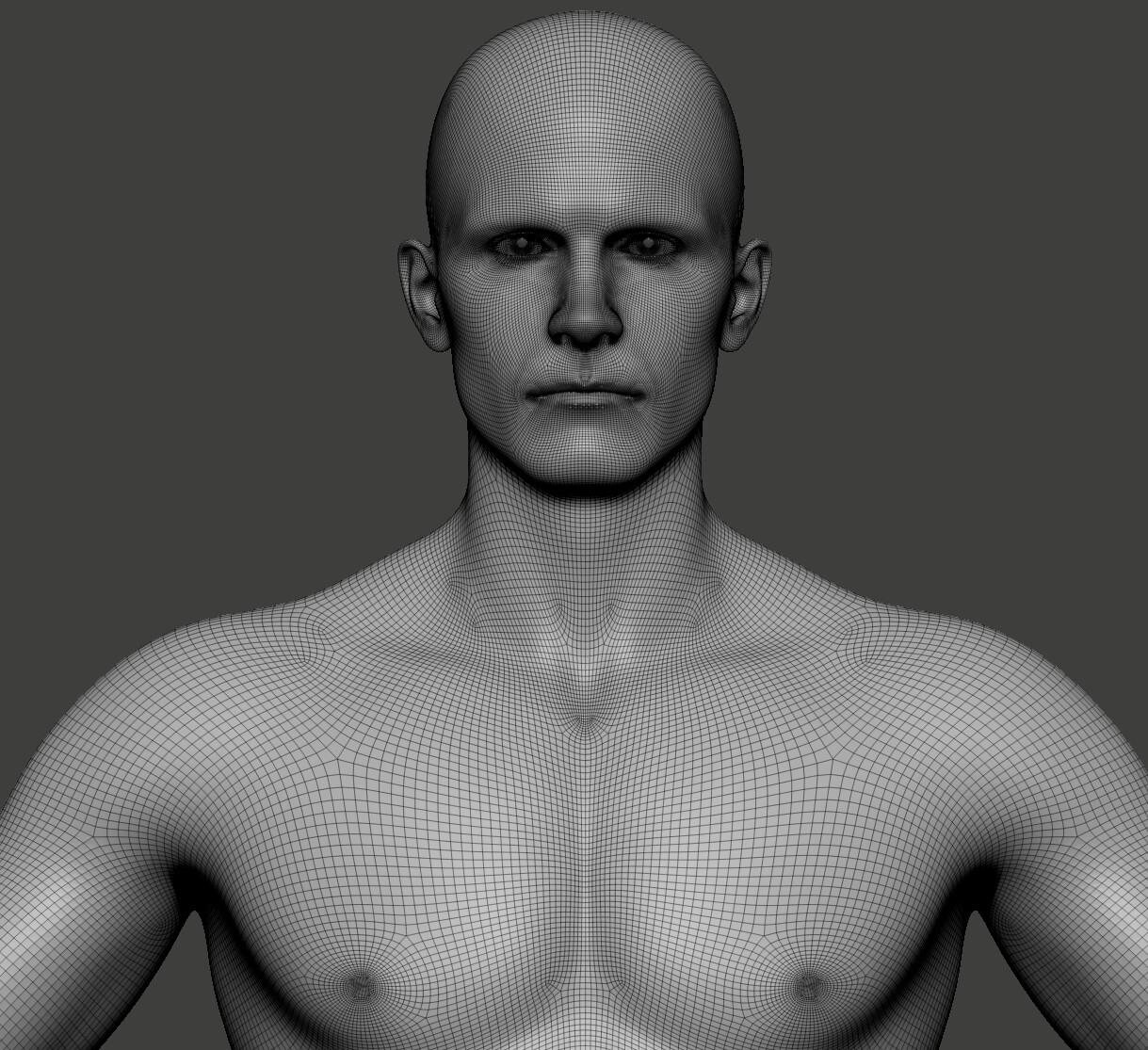 ArtStation - Male 04 Base Mesh | Resources