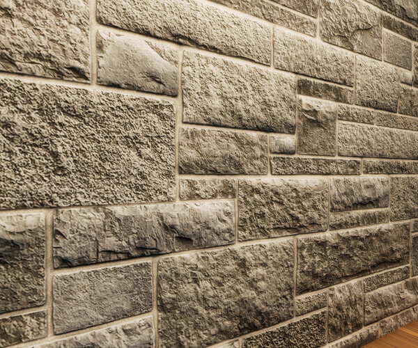 ArtStation - Seamless Natural Stone Wall Material + Textures (Fond du ...
