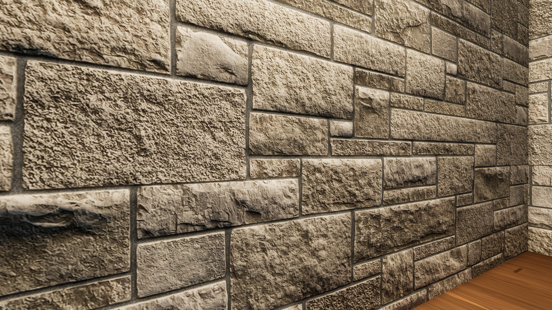 ArtStation - Seamless Natural Stone Wall Material + Textures (Fond du ...