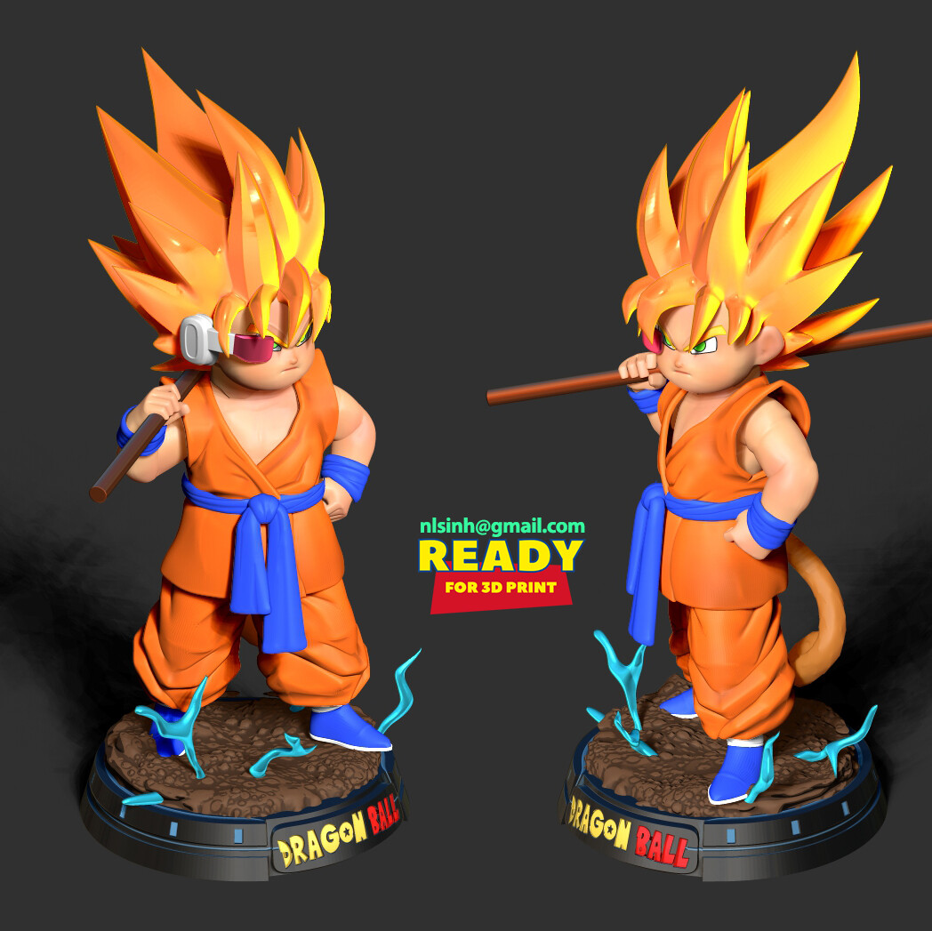 ArtStation - Fat Goku | Resources