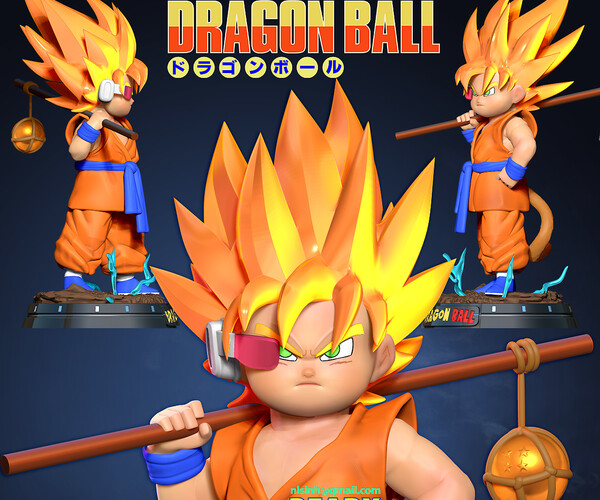 ArtStation - Fat Goku | Resources