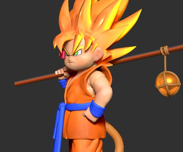 ArtStation - Fat Goku | Resources
