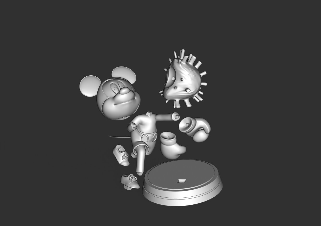 ArtStation - Mickey Mouse - Boxing | Resources