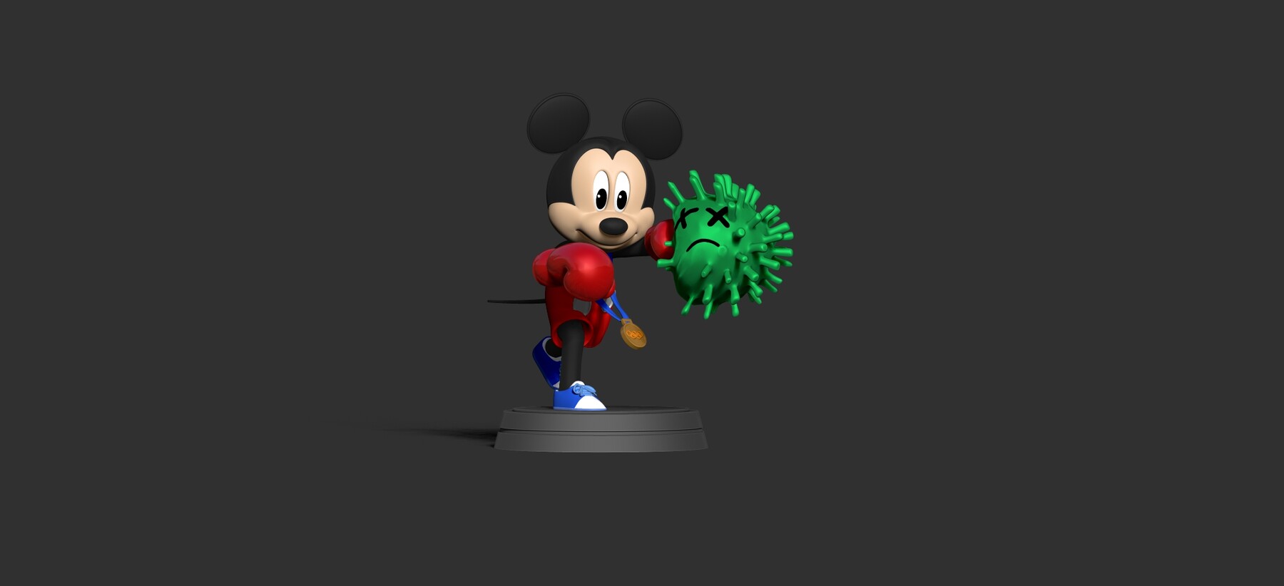 ArtStation - Mickey Mouse - Boxing | Resources