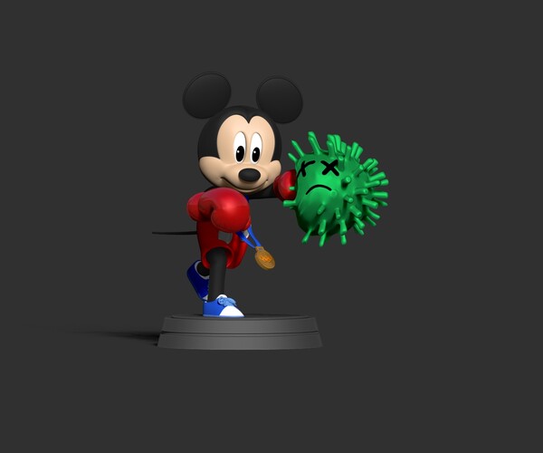 ArtStation - Mickey Mouse - Boxing | Resources