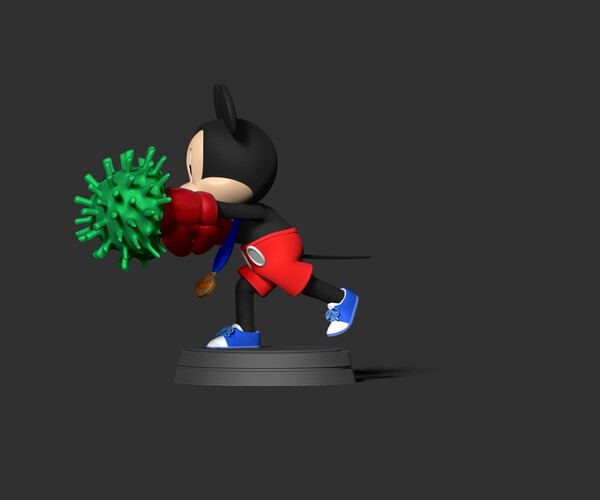 ArtStation - Mickey Mouse - Boxing | Resources
