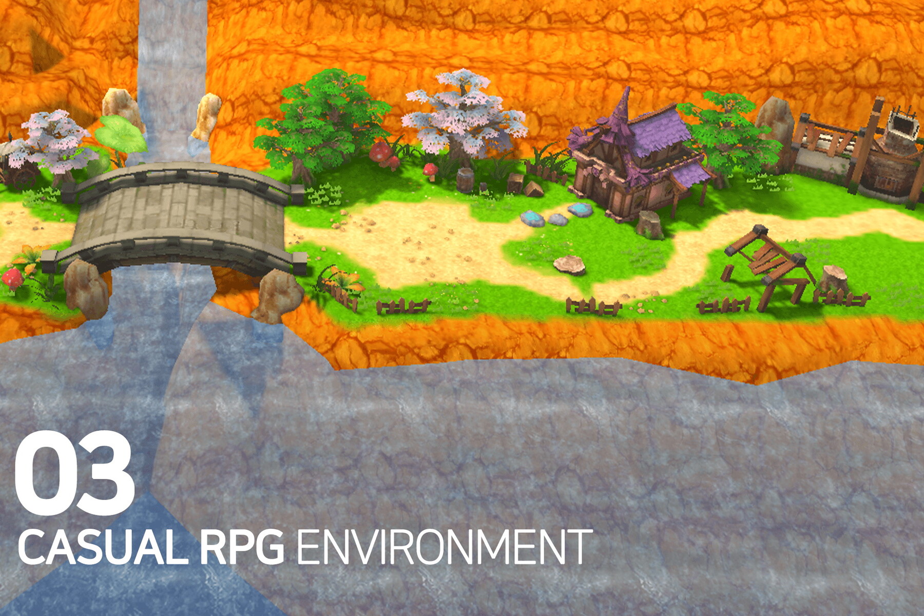 ArtStation - Casual RPG Environment 03 | Game Assets