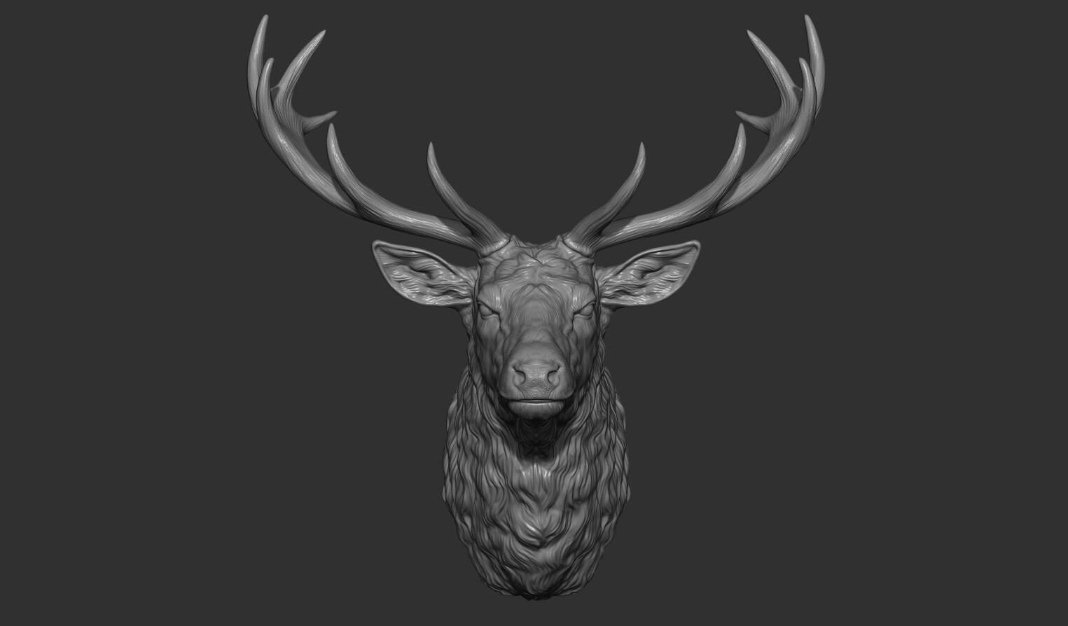 ArtStation - Deer head | Resources