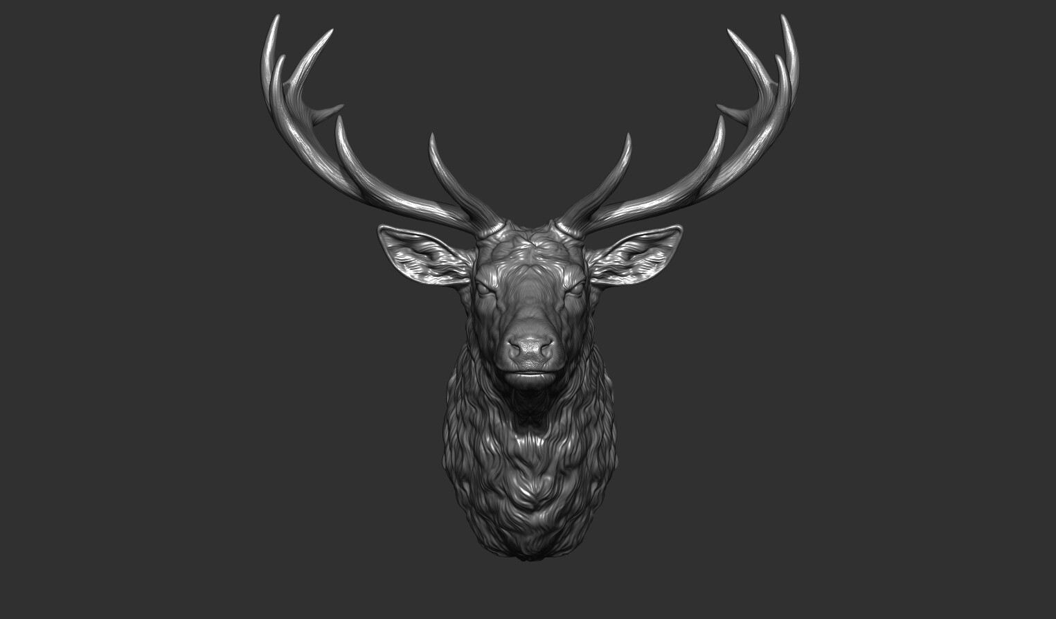 ArtStation - Deer head | Resources