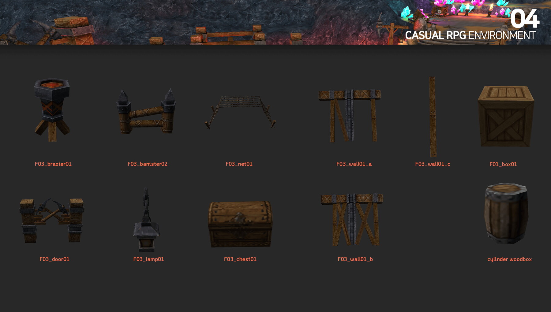 ArtStation - Casual RPG Environment 04 | Game Assets