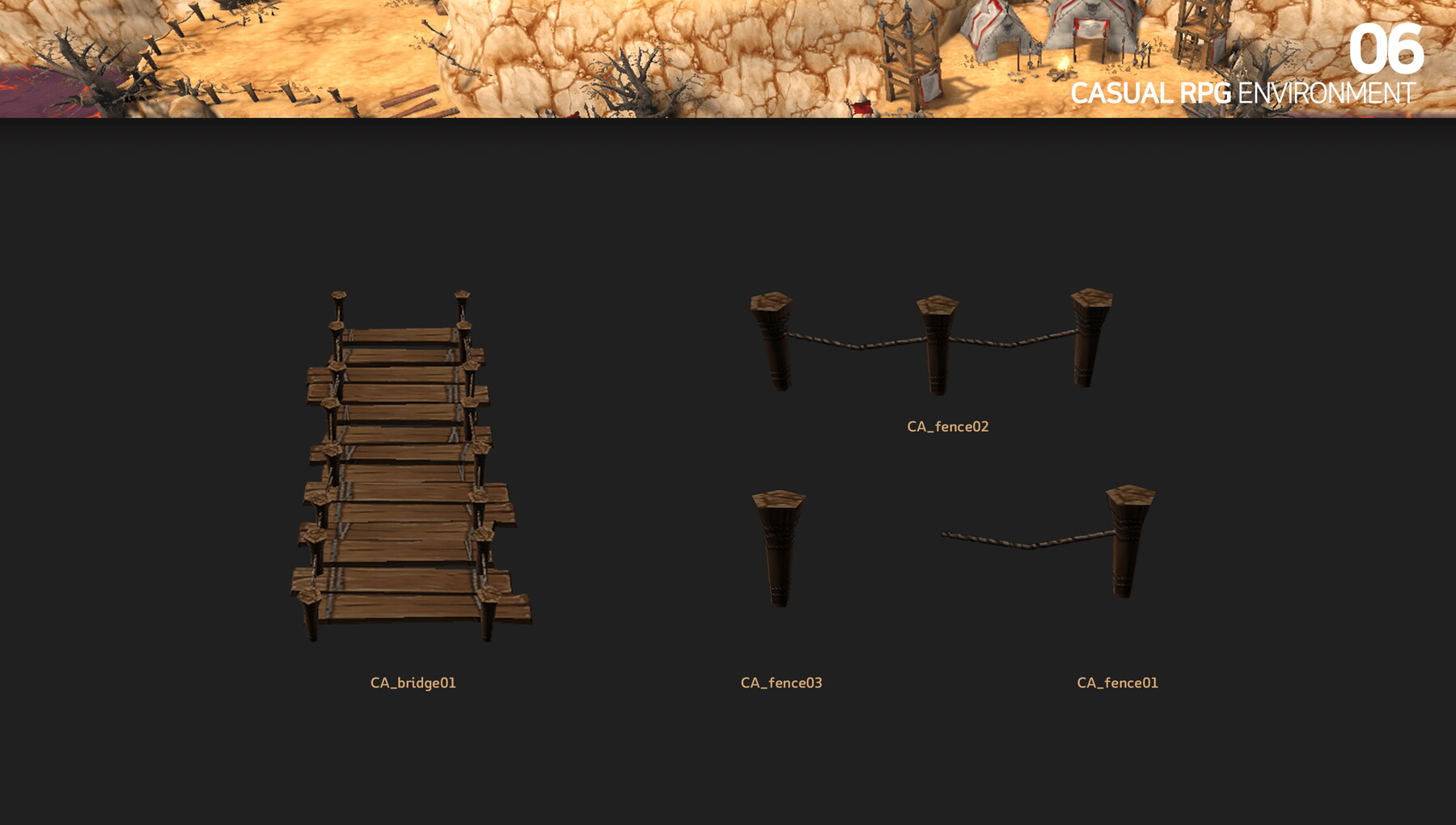 ArtStation - Casual RPG Environment 06 | Game Assets