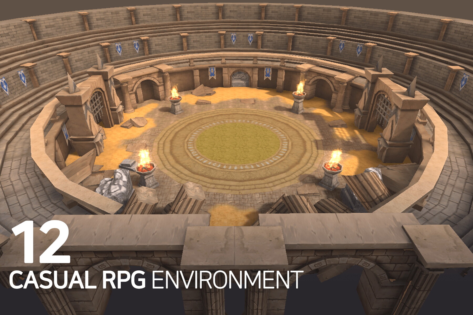 ArtStation - Casual RPG Environment 12 | Game Assets