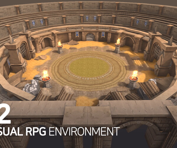 ArtStation - Casual RPG Environment 12 | Game Assets