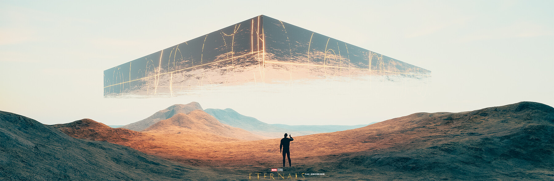 ArtStation - MARVELS ETERNALS - DOMO SPACESHIP | Artworks