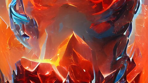 ArtStation - Magma Rock | Game Assets