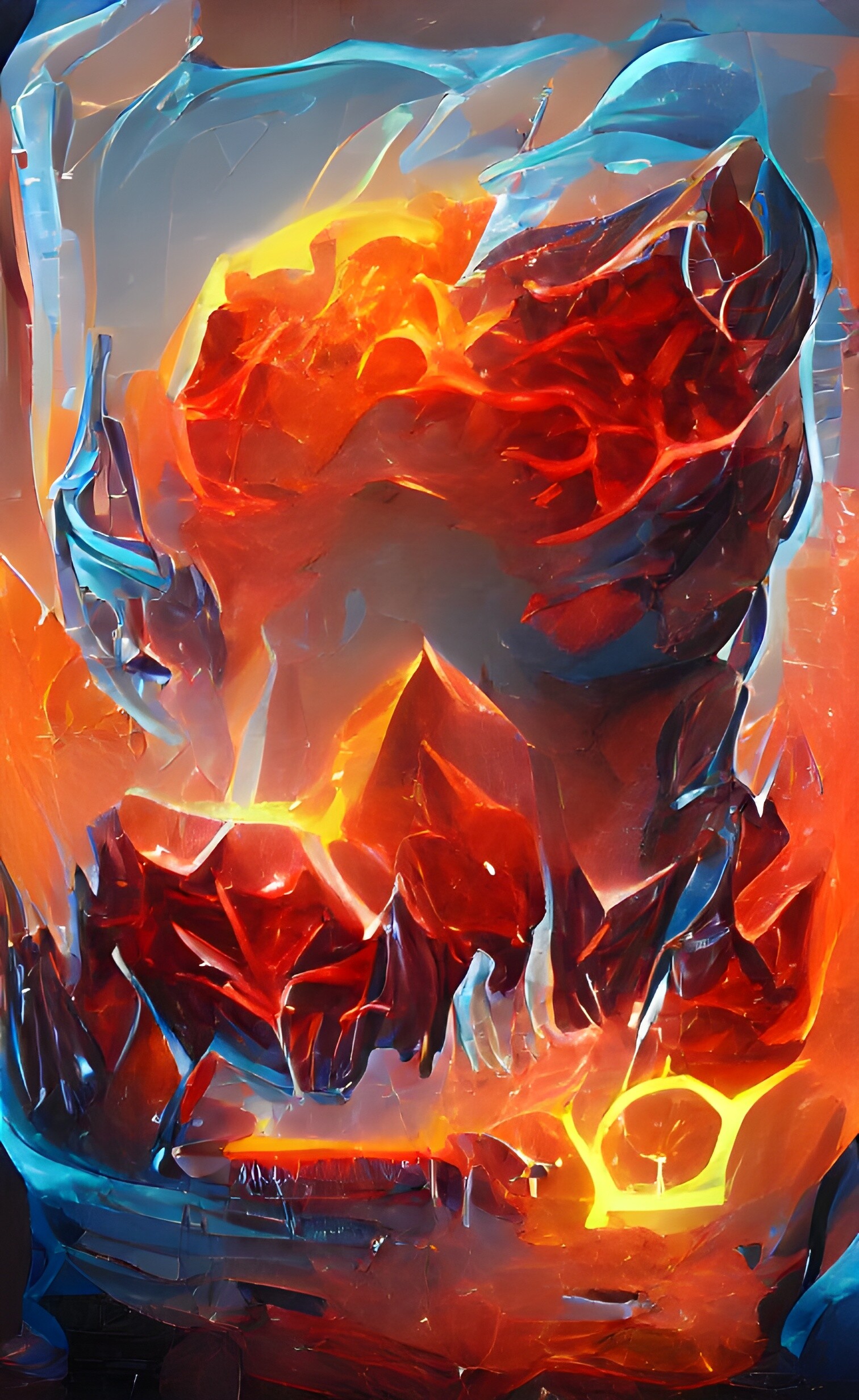 ArtStation - Magma Rock | Game Assets