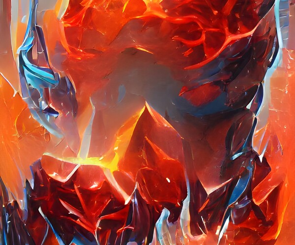 ArtStation - Magma Rock | Game Assets