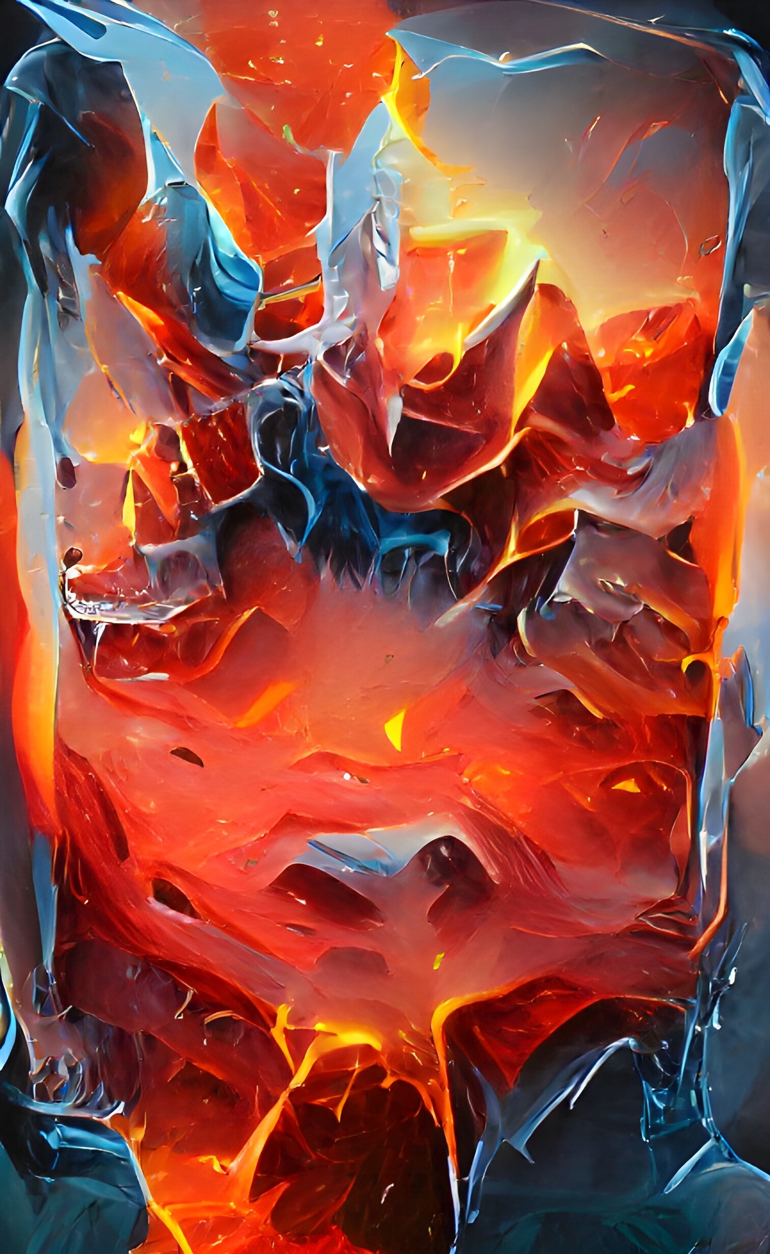 ArtStation - Magma Rock | Game Assets