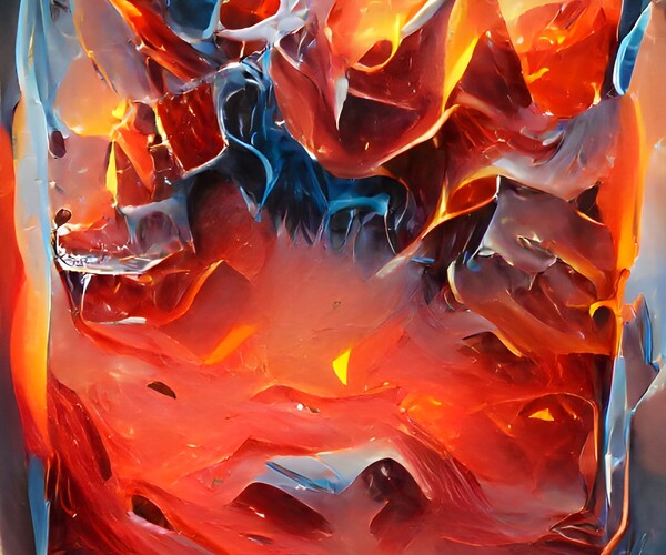 ArtStation - Magma Rock | Game Assets