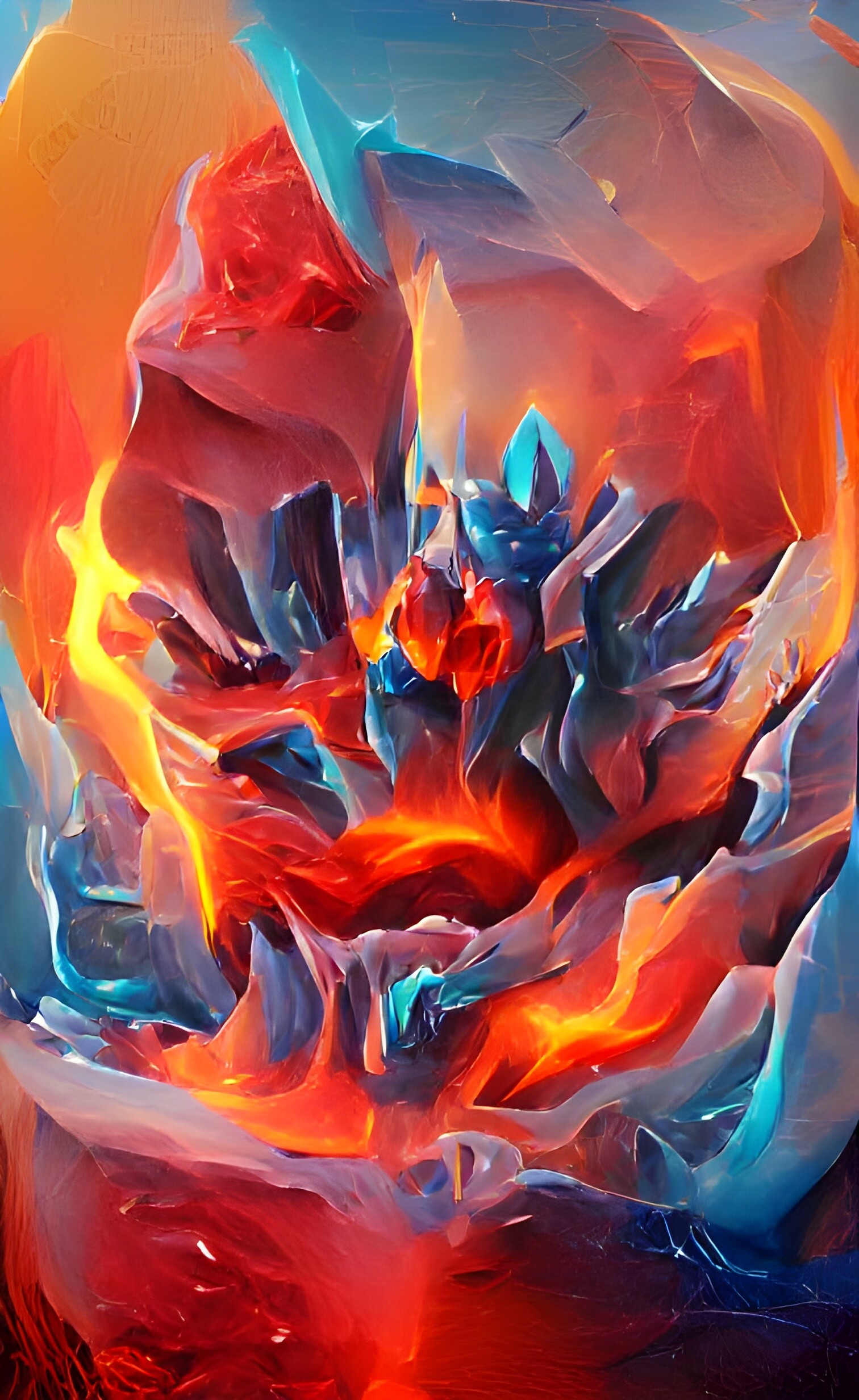 ArtStation - Magma Rock | Game Assets