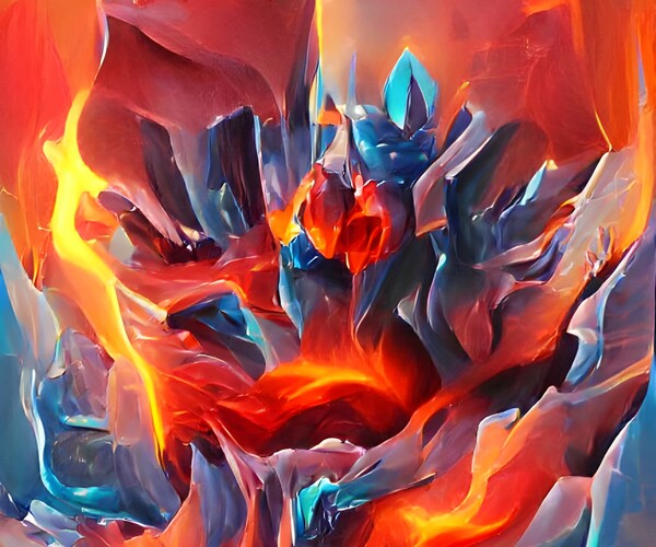 ArtStation - Magma Rock | Game Assets