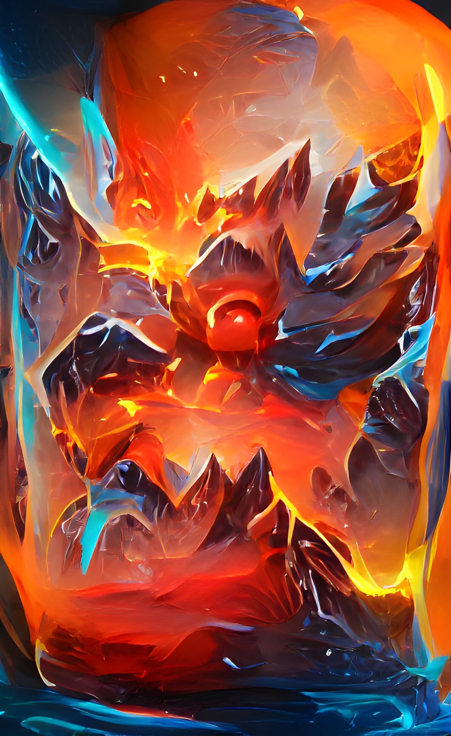 ArtStation - Magma Rock | Game Assets