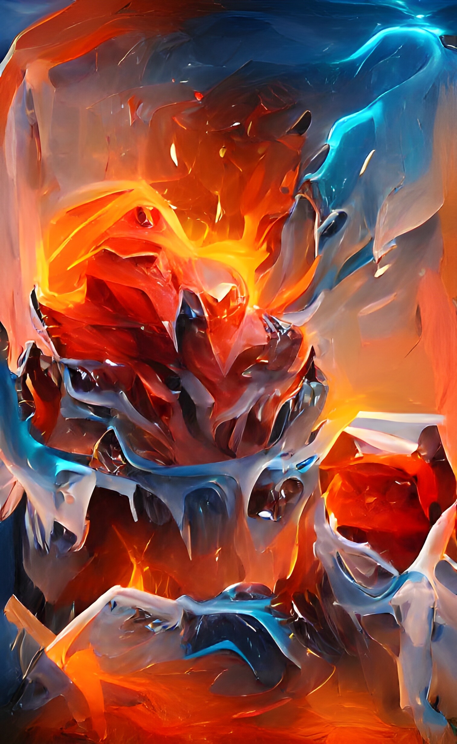ArtStation - Magma Rock | Game Assets