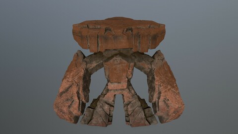 ArtStation - Rock Monster | Game Assets