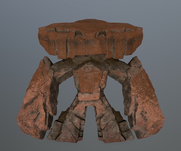 ArtStation - Rock Monster | Game Assets