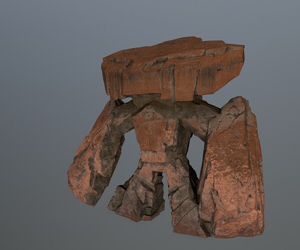 ArtStation - Rock Monster | Game Assets