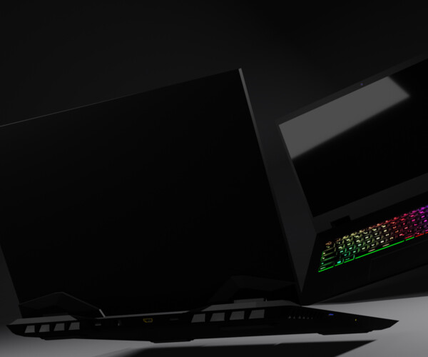 ArtStation - Gaming Laptop 3d model | Game Assets