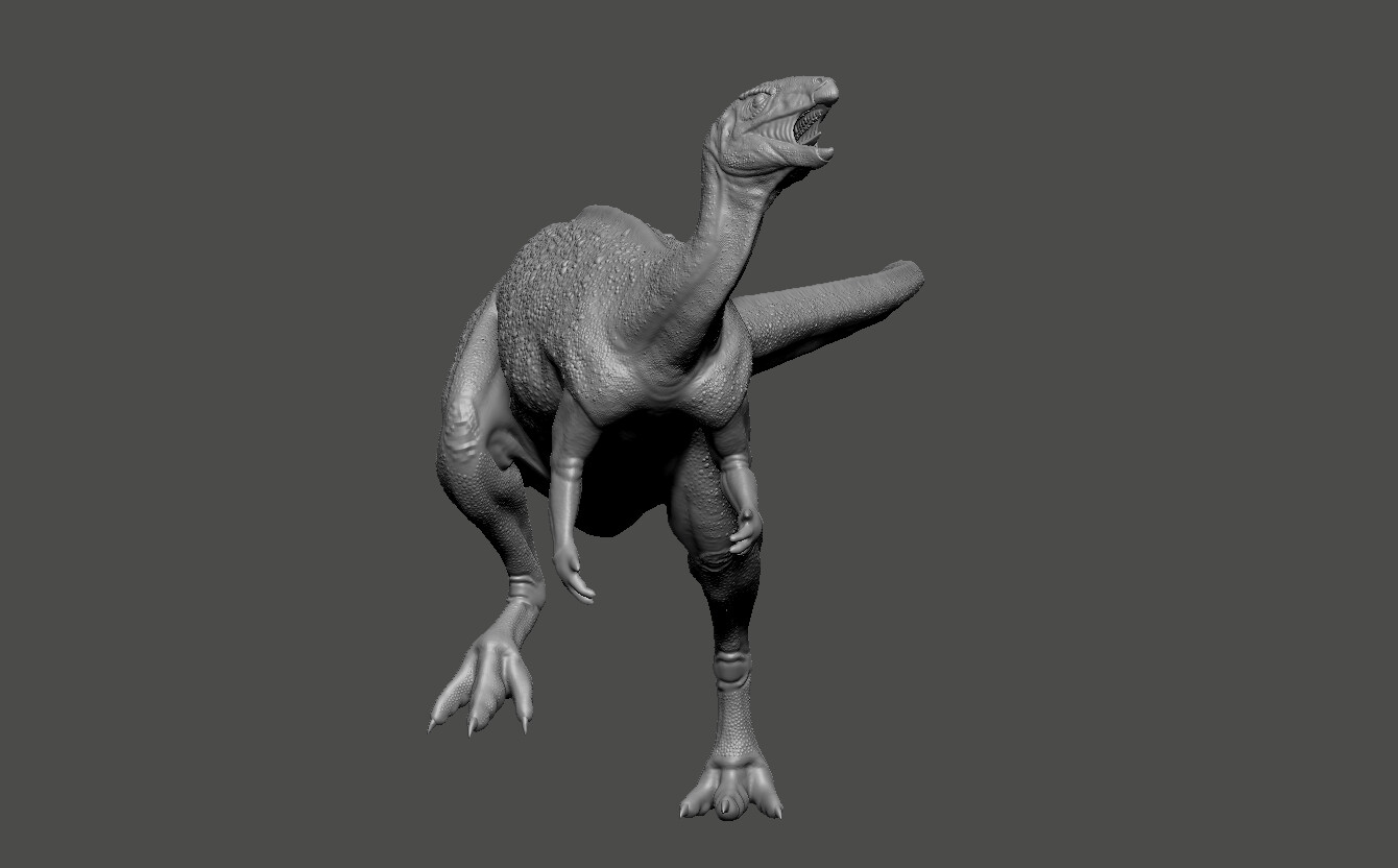 ArtStation - Dinosaur pose 01 | Resources