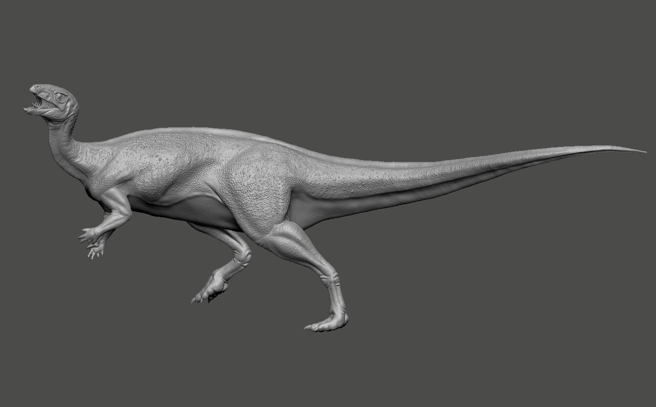 ArtStation - Dinosaur pose 01 | Resources