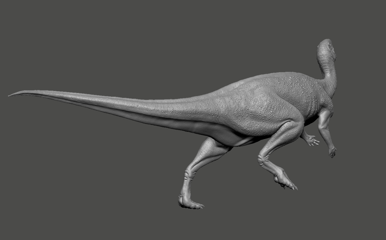 ArtStation - Dinosaur pose 01 | Resources