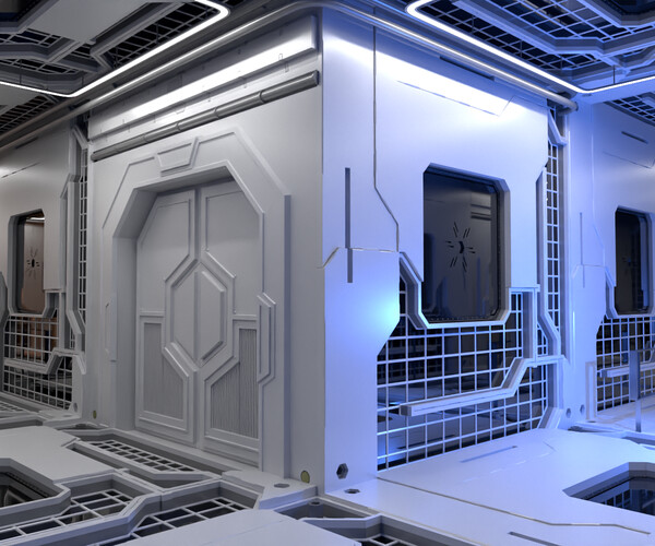 ArtStation - Sci Fi Panel Generator HDA | Resources